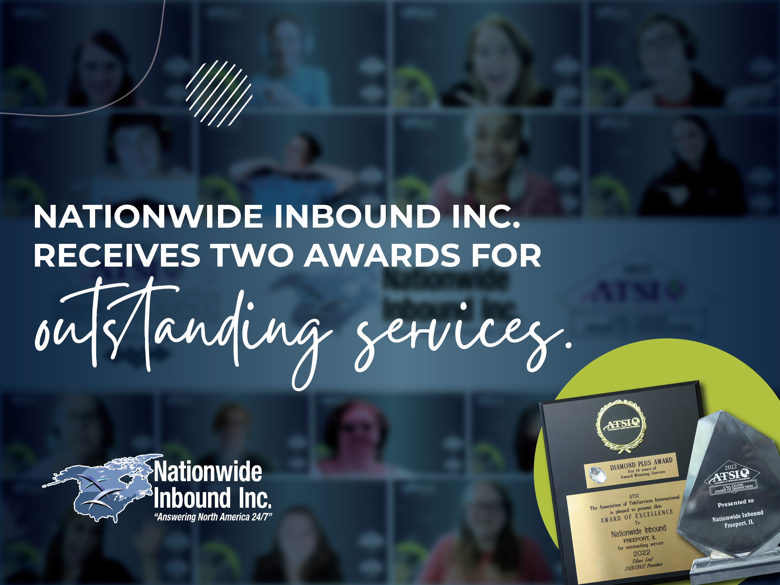 Nationwide Inbound Inc. Receives Two Awards For Outstanding Services ...